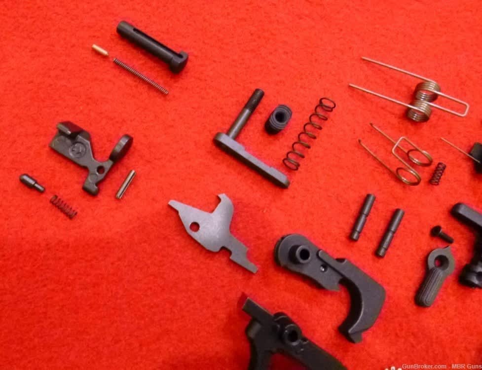 M16 AR-15 Full Auto Lower Parts Kit with Ambi Selector FA Sear - NFA ...