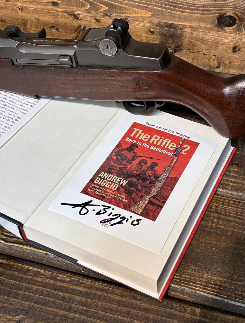 M1 GARAND 1945 SPRINGFIELD CMP ORIG. BARREL WW2 BATTLE RIFLE .30-06 ...