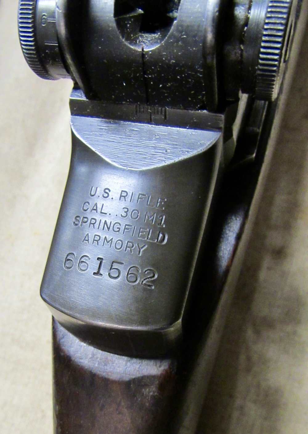 USGI Springfield M1 Garand Rifle .30-06 Danish .01 NO RESERVE - Curios ...