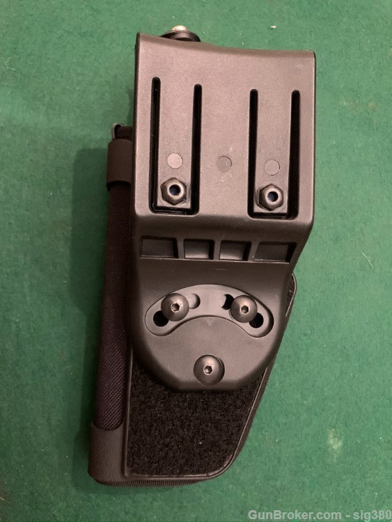 POLICE OR SECURITY GUARD BLACK AUTO HOLSTER - Holsters at GunBroker.com ...