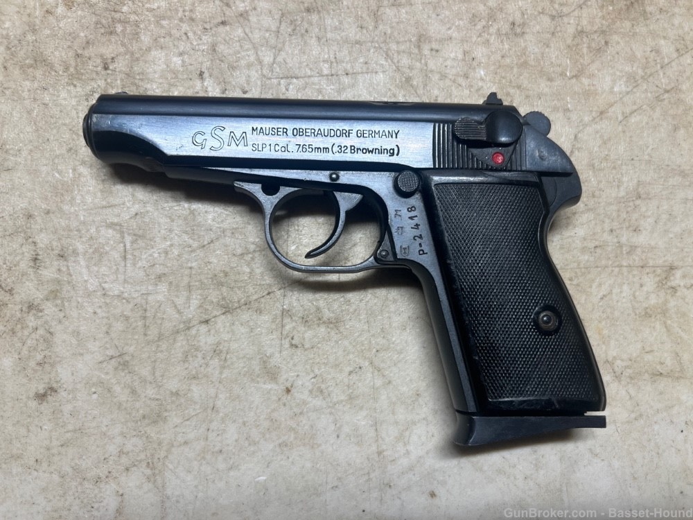 CSM "Mauser" Clone SLP1 7.65mm FEG PP - PA63 AP PA 93 - Semi Auto ...