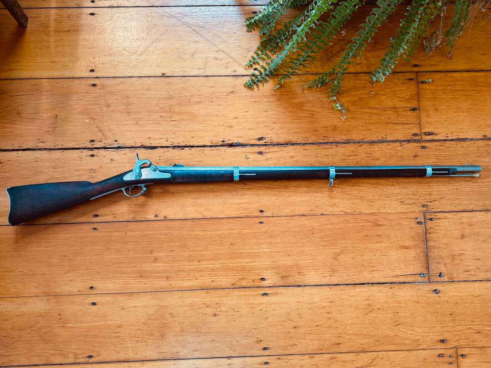 Springfield Model 1861 Rifle Musket - Whitney Connecticut Contract ...