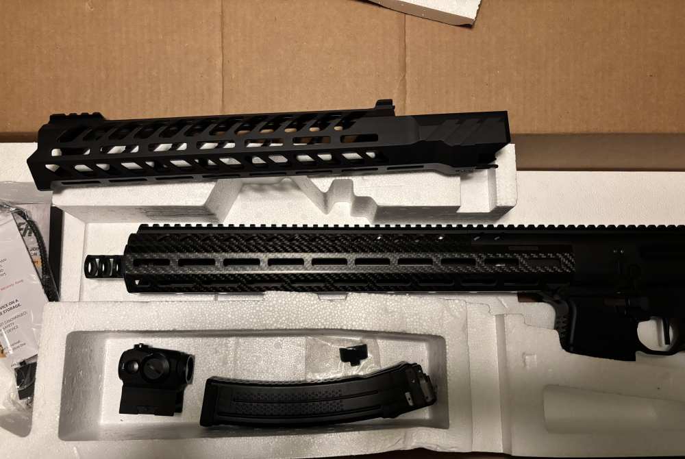 Sig Sauer MPX PCC - Lancer Carbon Handguard - Like New - Semi Auto ...