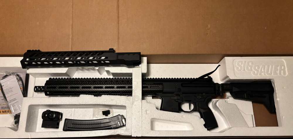 Sig Sauer MPX PCC - Lancer Carbon Handguard - Like New - Semi Auto ...