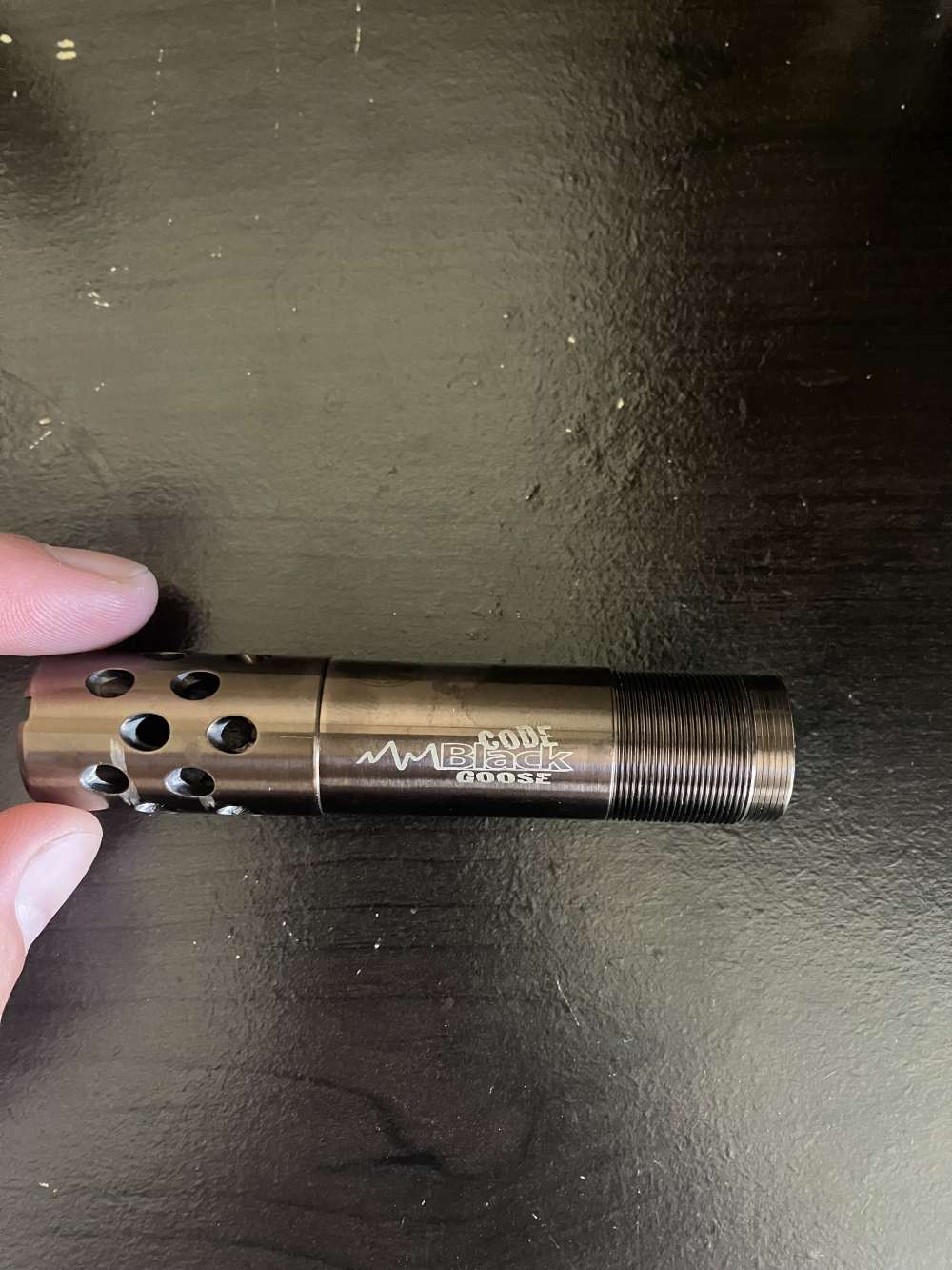 Pattern Master 12 ga Code Black Goose Extended Ported Choke - Shotgun ...