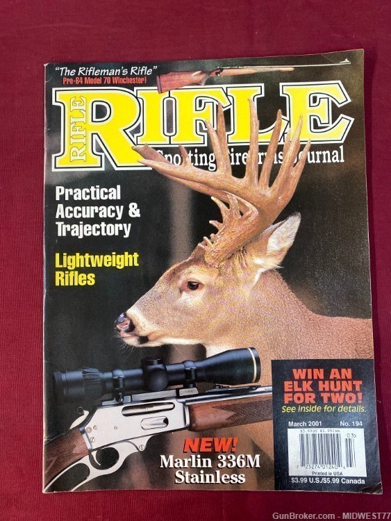 RIFLE The Sporting FIrearms Journal 2001-2003 - Magazines at GunBroker ...