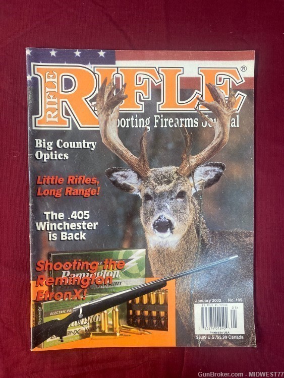 RIFLE The Sporting FIrearms Journal 2001-2003 - Magazines at GunBroker ...