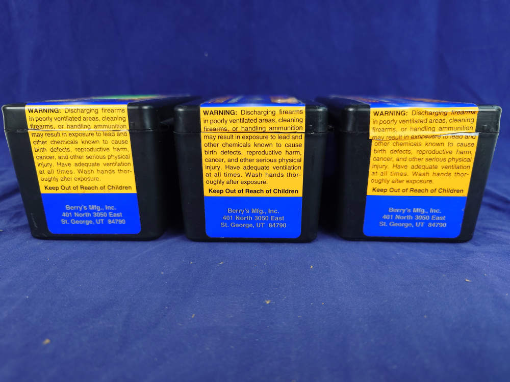 Berry's Bullets .45 LC (.452 Diameter) 250 Gr. Flat Point- 600 Count ...