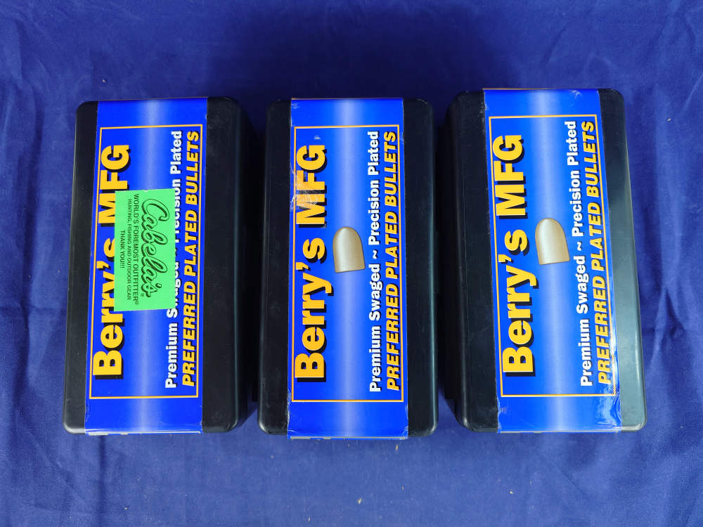 Berry's Bullets .45 LC (.452 Diameter) 250 Gr. Flat Point- 600 Count ...