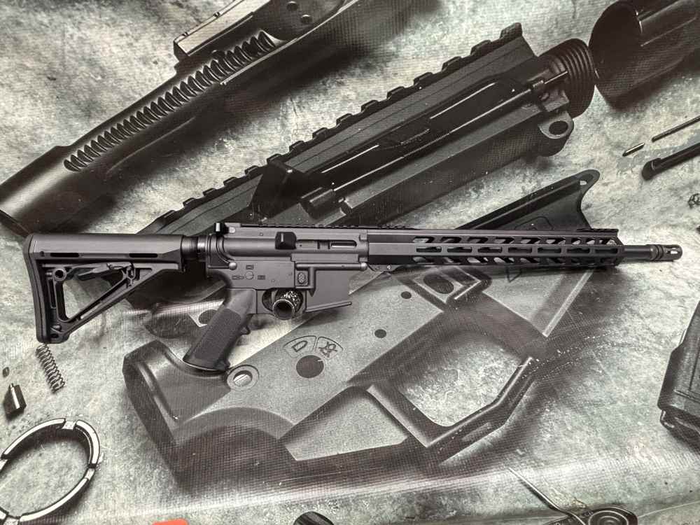 AR-9 Spike's 9mm ST9 PCC Colt mags LRBHO MLok 16" 5.5# trigger NR ...