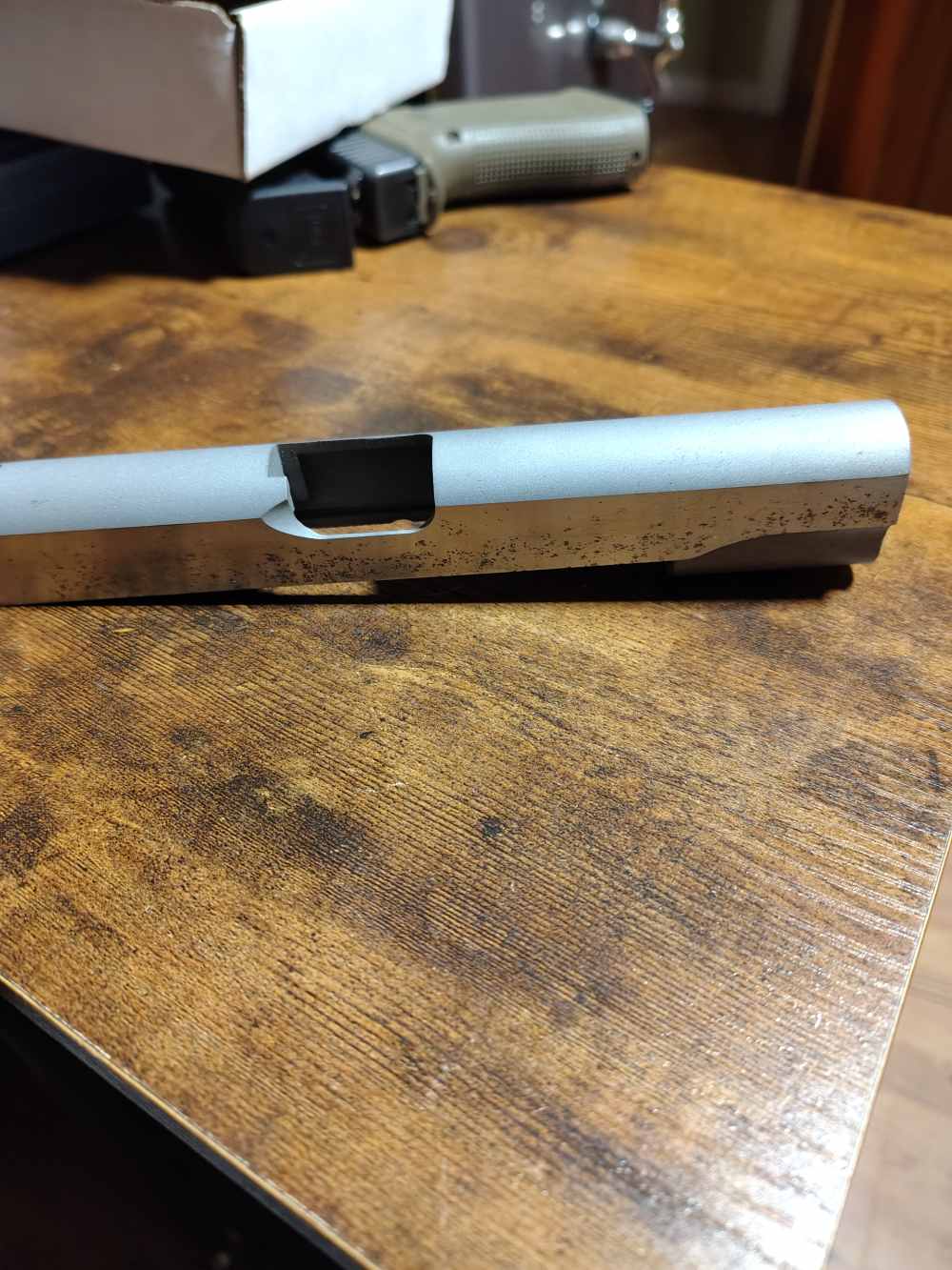 Foster Caspian slide - 1911 Slides at GunBroker.com : 1147672644