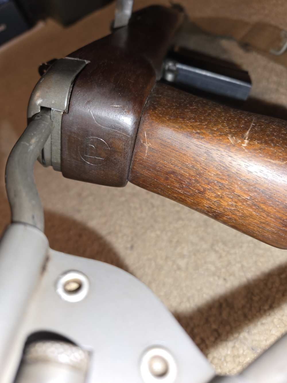 WWII M1A1 Paratrooper Carbine ALL CORRECT TYPE I - Curios & Relics at ...