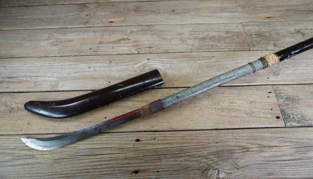 Japanese Samurai Naginata ORIGINAL pre-20th century pole arm sword ...