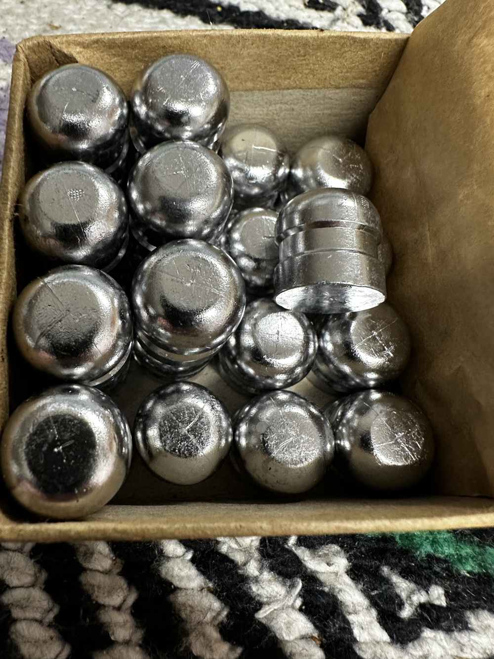 Qty 24 Hand Cast 20 ga Slugs .622 diameter 487-488 Gr - Reloading ...