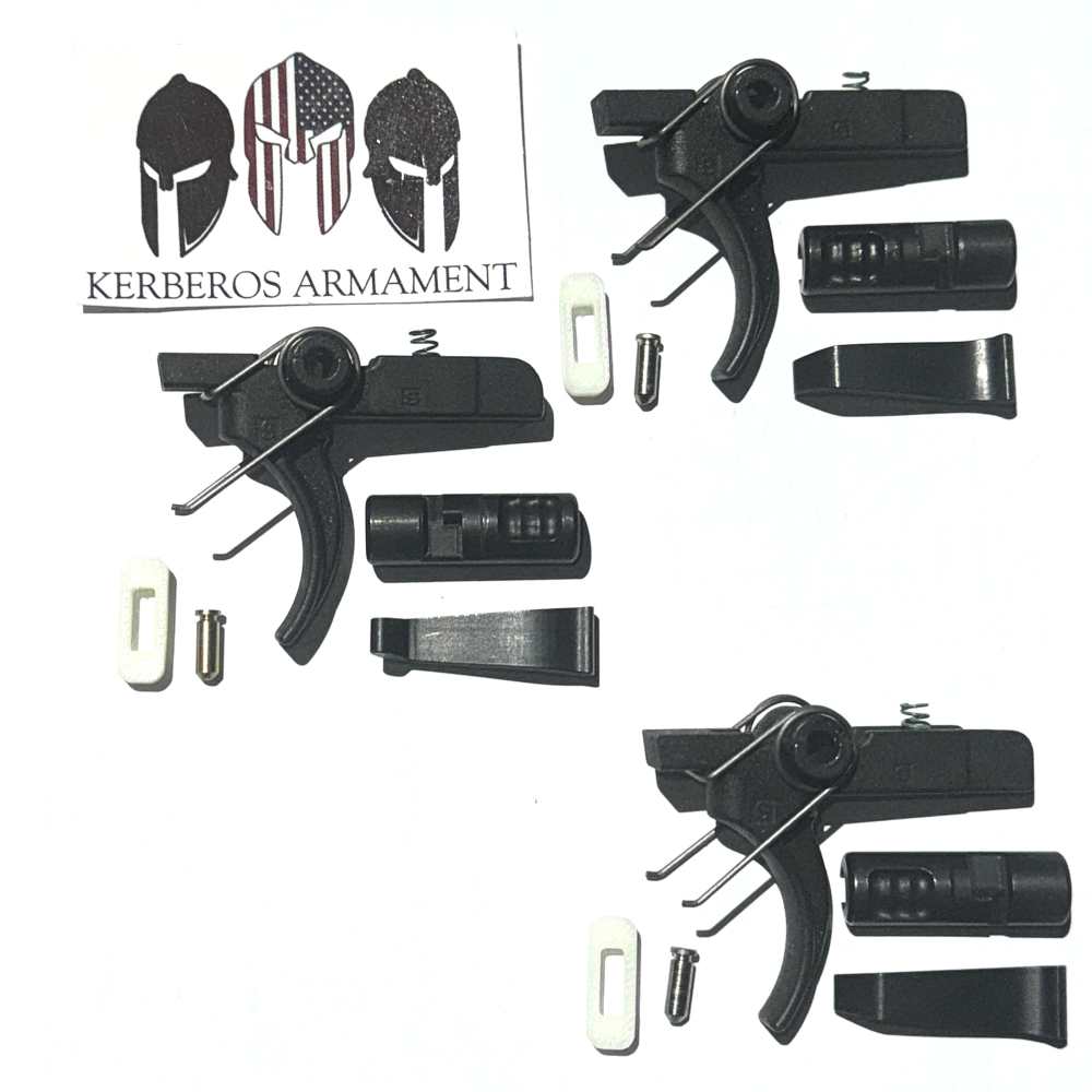 Lot 3x 3-Position Super Safety AR15 4140 Steel FRT Forced Reset Trigger ...