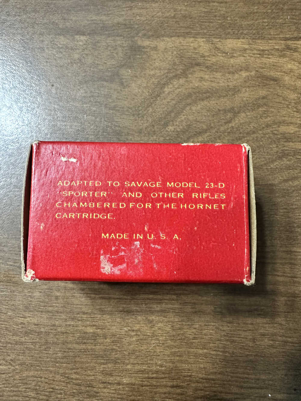 Vintage Savage Indian head 22 hornet full factory ammo box EXTREMELY ...