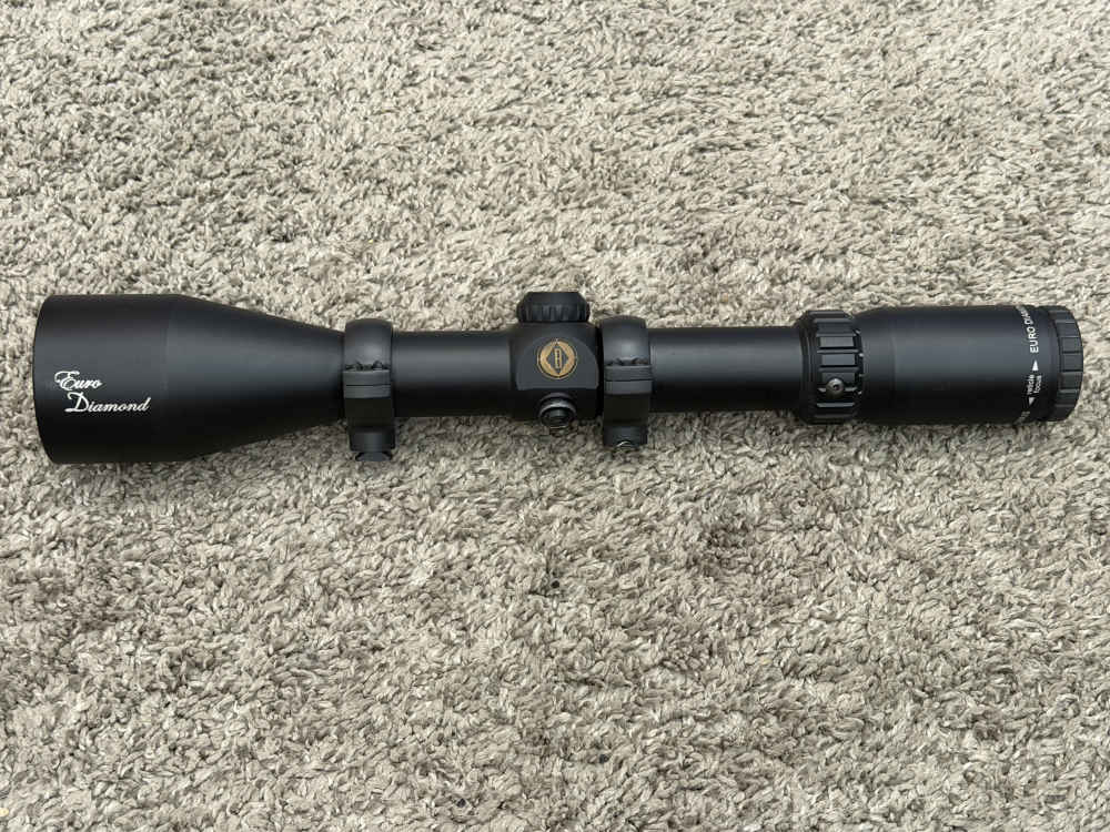 Burris Euro Diamond 3x-12x-50 mm rifle scope rare 30mm German duplex 4 ...