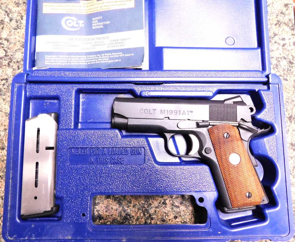 COLT M199A1 1911 45 ACP COMPACT MODEL - Semi Auto Pistols at GunBroker ...