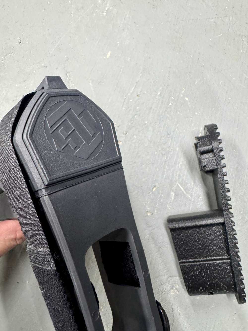 SB Tactical SBA3 Gray Pistol Brace with Dirty J Devoid Plug - Other AR ...