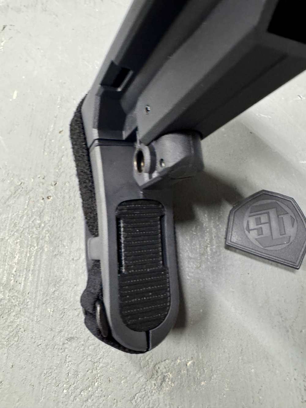 SB Tactical SBA3 Gray Pistol Brace with Dirty J Devoid Plug - Other AR ...