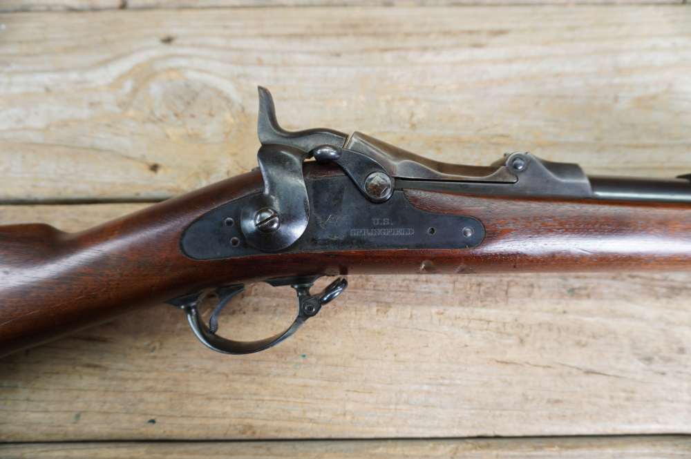 Springfield Trapdoor 1884 HIGH CONDITION mfg c. 1888 mirror bore vivid ...
