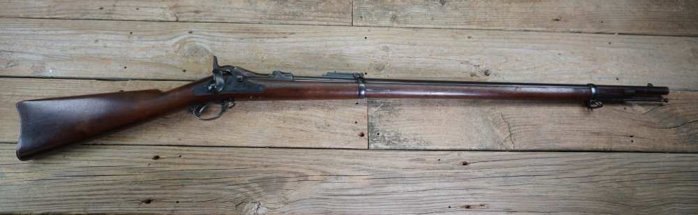 Springfield Trapdoor 1884 HIGH CONDITION mfg c. 1888 mirror bore vivid ...