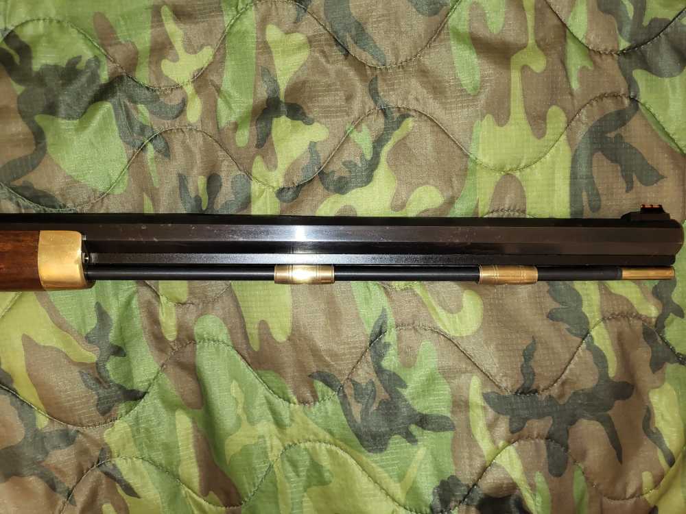 Vintage 1987 Investarm .50 Cal Hawken Rifle 28" Fiber Front Sight Nice ...