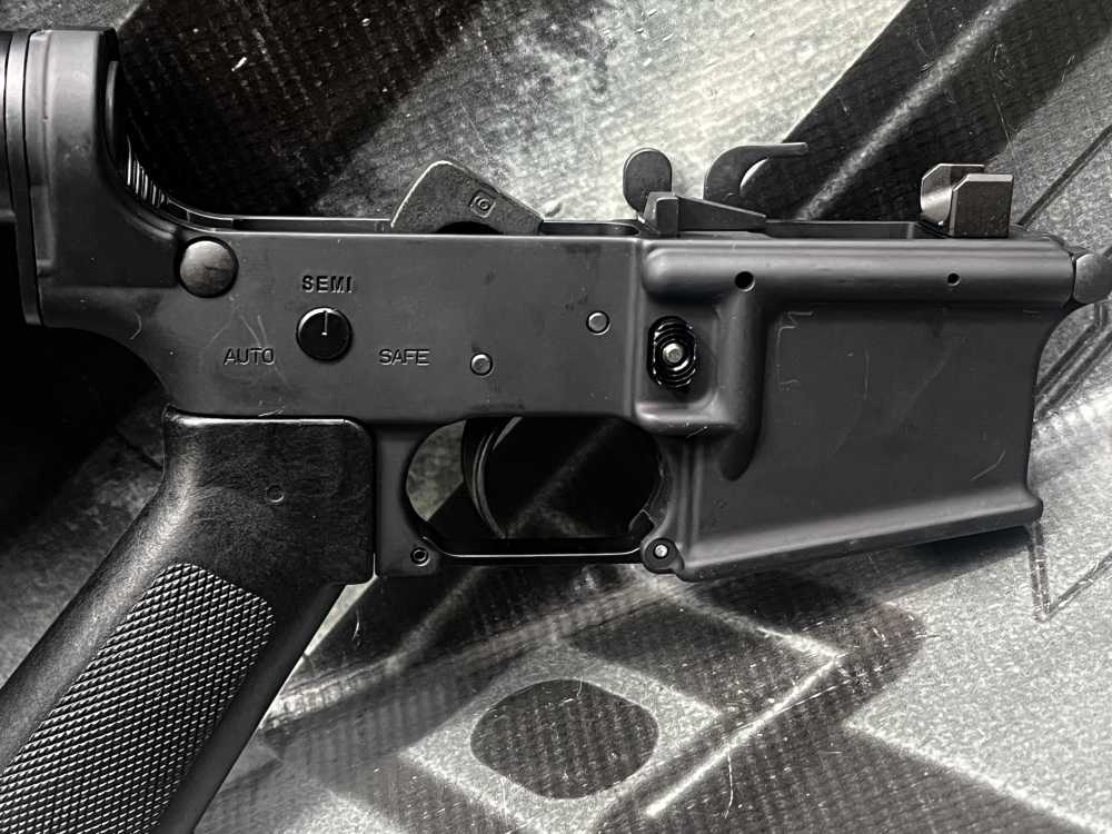 AR-9 9mm SMG 635 retro clone lower 5.5# trigger LRBHO Colt Mags - AR ...