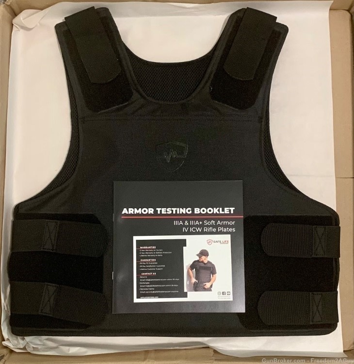 Safe Life Defense Level 3A Concealable Body Armor Medium - Tactical ...