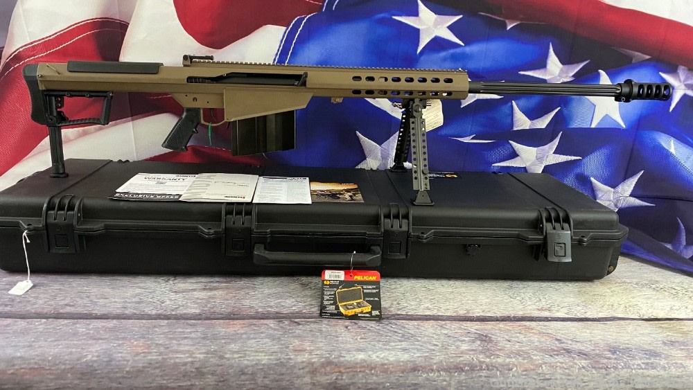 Barrett M107A1 50 BMG 50 cal. 29" 18065-S FDE - 12 months Layaway ...