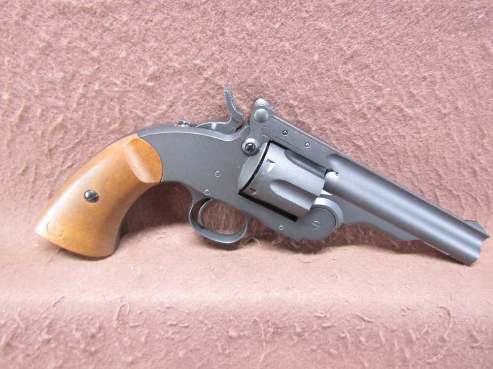 Barra Schofield .177 Cal CO2 6 Shot Revolver 5" BRL Gunmetal 4036 - Air ...