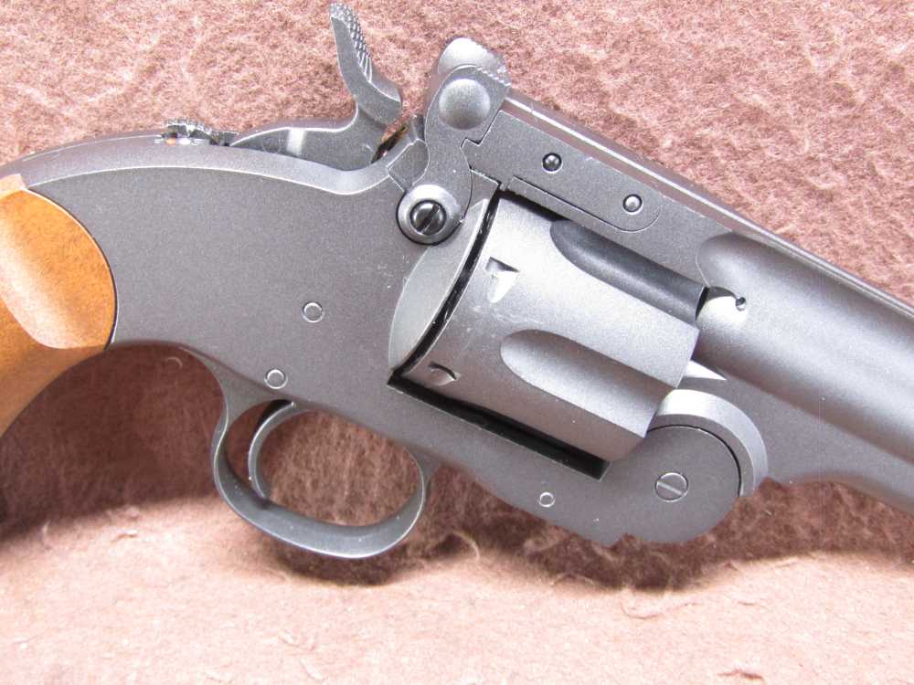 Barra Schofield .177 Cal CO2 6 Shot Revolver 5" BRL Gunmetal 4036 - Air ...