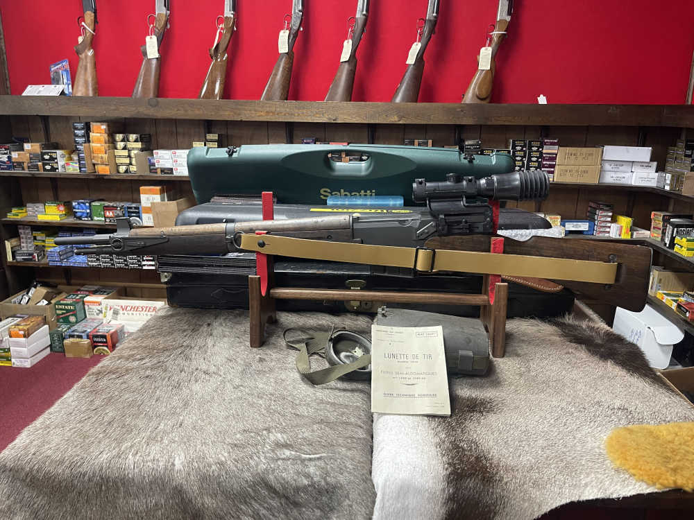 MAS 49 SYRIAN CONTRACT 7.5 FRENCH W/SCOPE APX L806 and BAYONET! - Semi ...