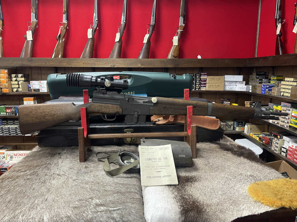 MAS 49 SYRIAN CONTRACT 7.5 FRENCH W/SCOPE APX L806 and BAYONET! - Semi ...