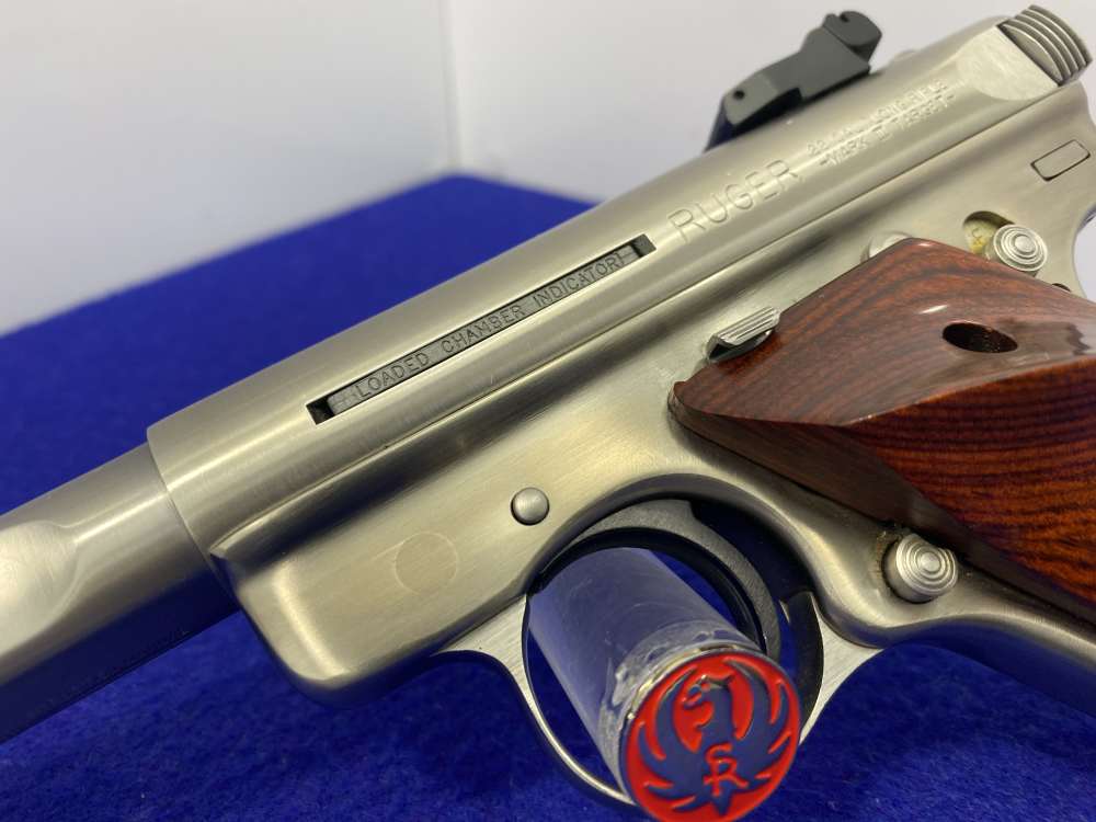 2014 Ruger Mark III .22 LR SS 6.88" *INCREDIBLE COMPETITION TARGET ...