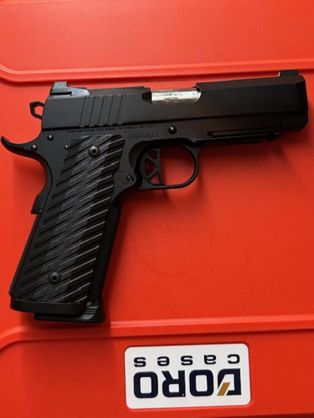 Dan Wesson TCP 9mm 4" Bull Bbl 10rd - Semi Auto Pistols at GunBroker ...