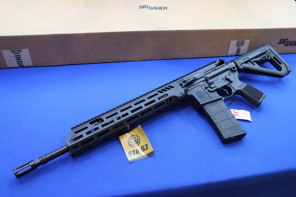 Sig Sauer Model 516 G3 MOHAWK Rifle 5.56 Short Stroke PISTON Side ...