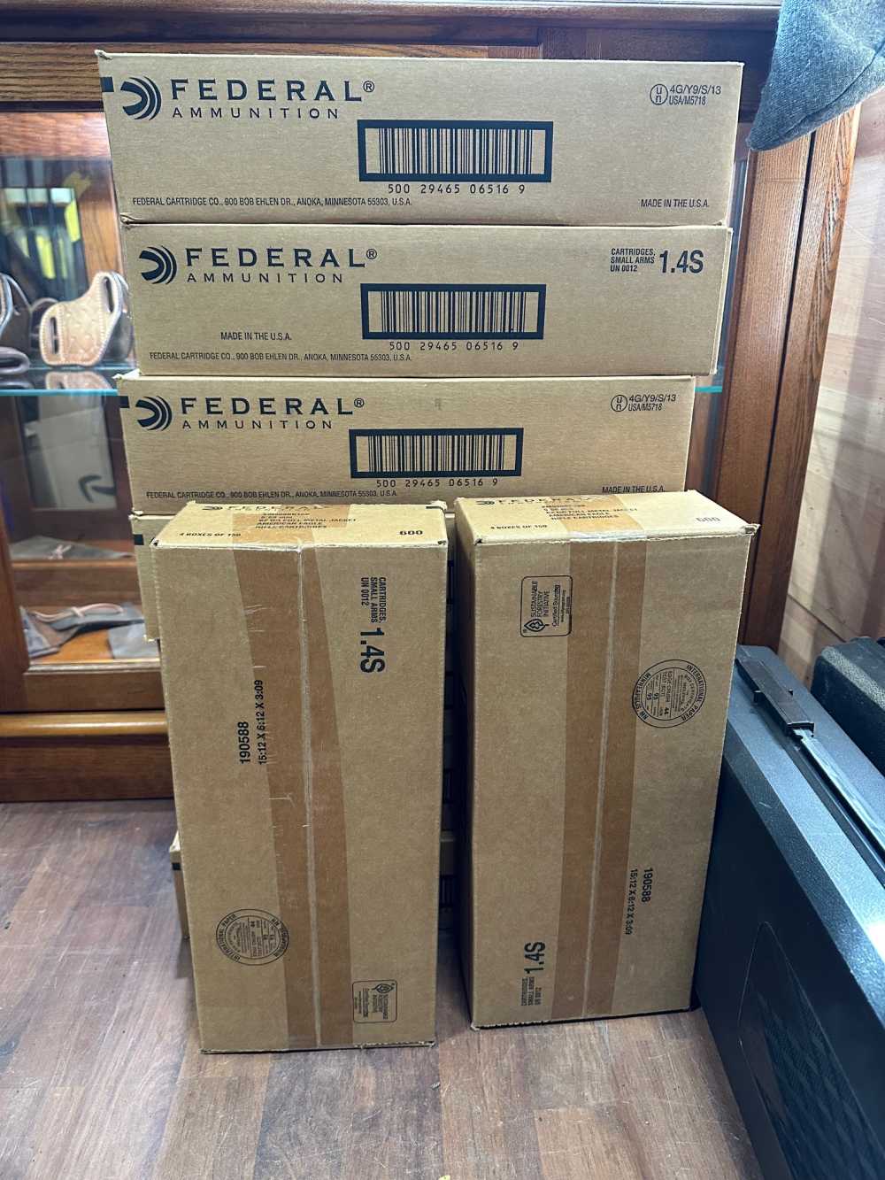 Sealed case of Federal XM855 5.56mm 62 gr FMJ - Rifle Ammo at GunBroker ...