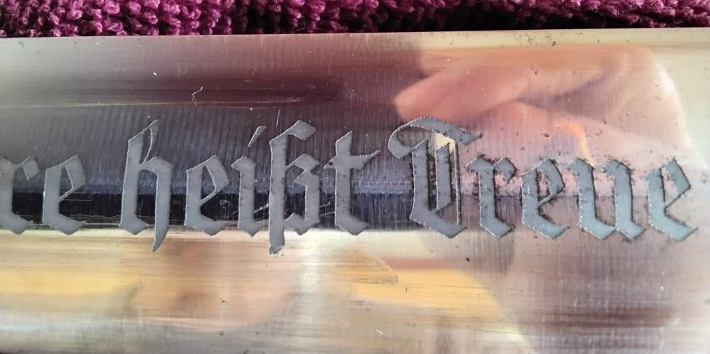 German Early 1934 SS Dagger With 1937 SS Leather Holder - WWI & WWII ...