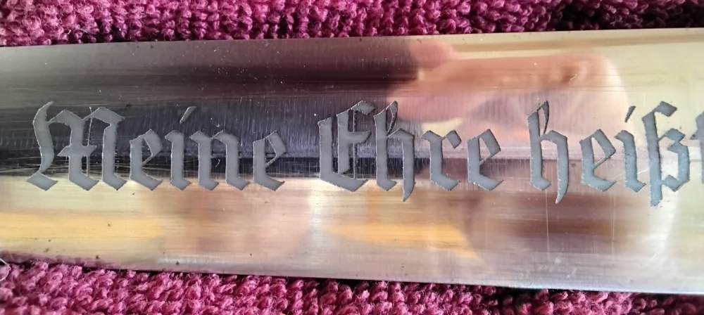 German Early 1934 SS Dagger With 1937 SS Leather Holder - WWI & WWII ...