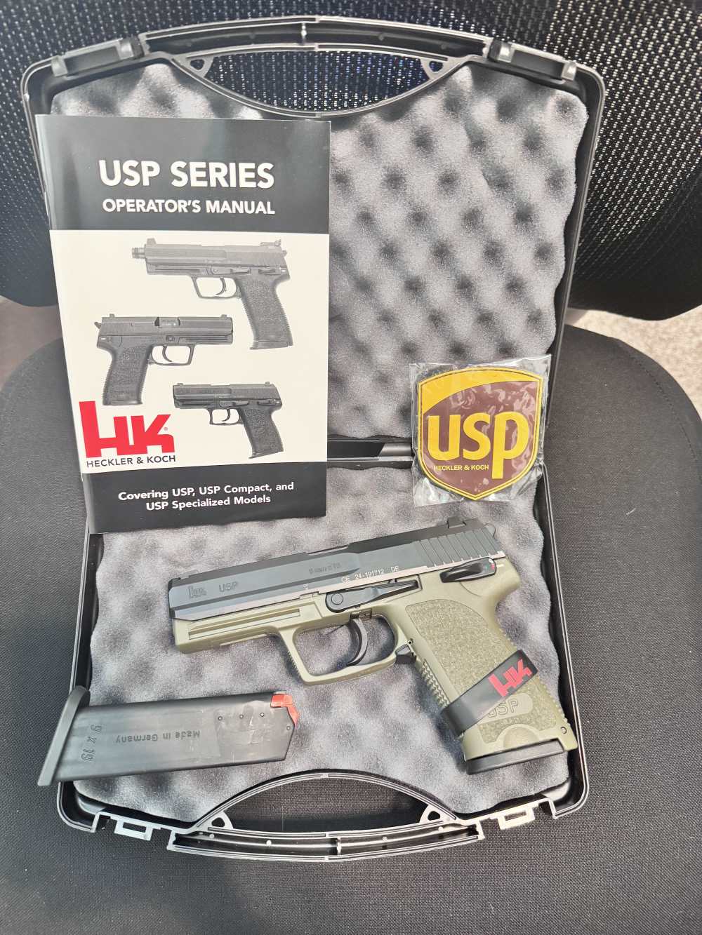 HK USP 9mm OD GREEN ODG ONLY 250 MADE EXTREMELY RARE H&K Heckler & Koch ...