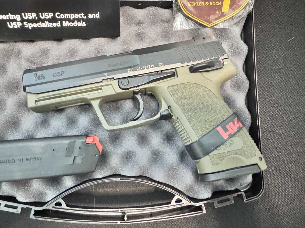 HK USP 9mm OD GREEN ODG ONLY 250 MADE EXTREMELY RARE H&K Heckler & Koch ...