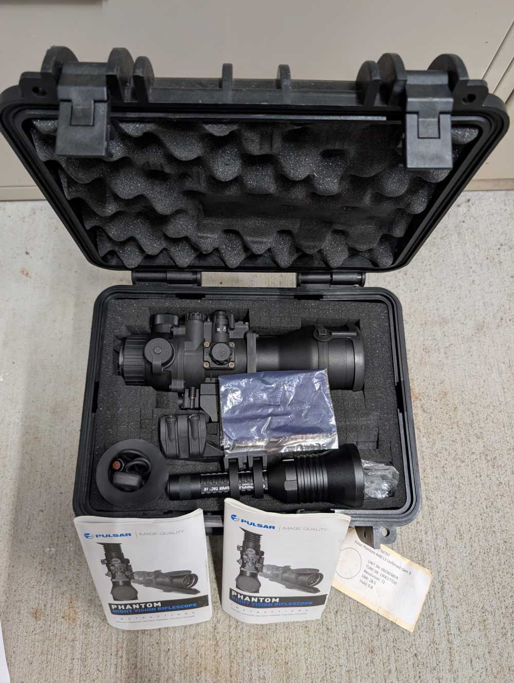 Pulsar Phantom Gen3 4x60 Night Vision Scope(L3 Unfilmed) - Night Vision ...