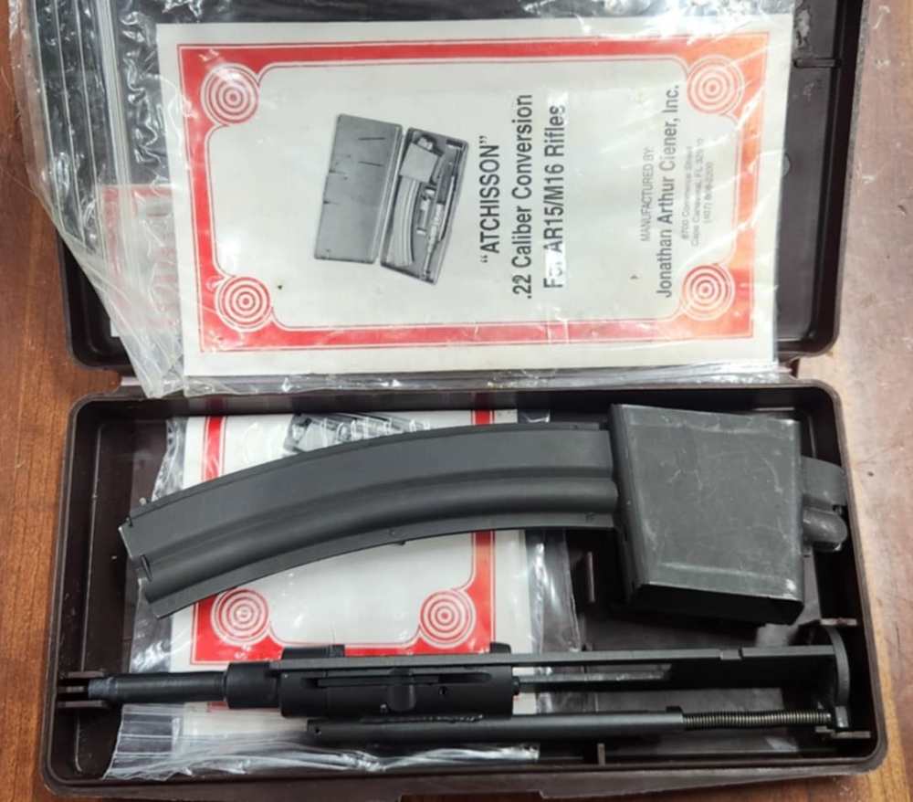 New Old Stock: Atchisson .22 LR Caliber Conversion Kit For AR15/M16 ...