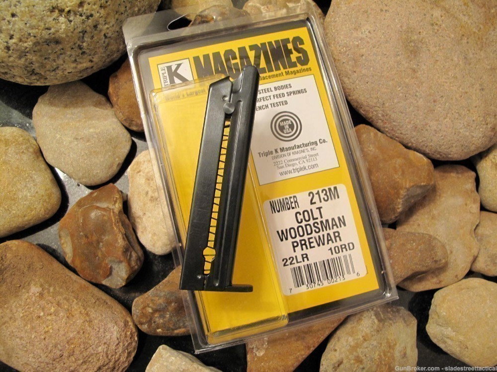 3 Pack COLT Woodsman PREWAR MAGAZINE Mag US MADE 22LR 10 Rd 22 Mag Mags ...