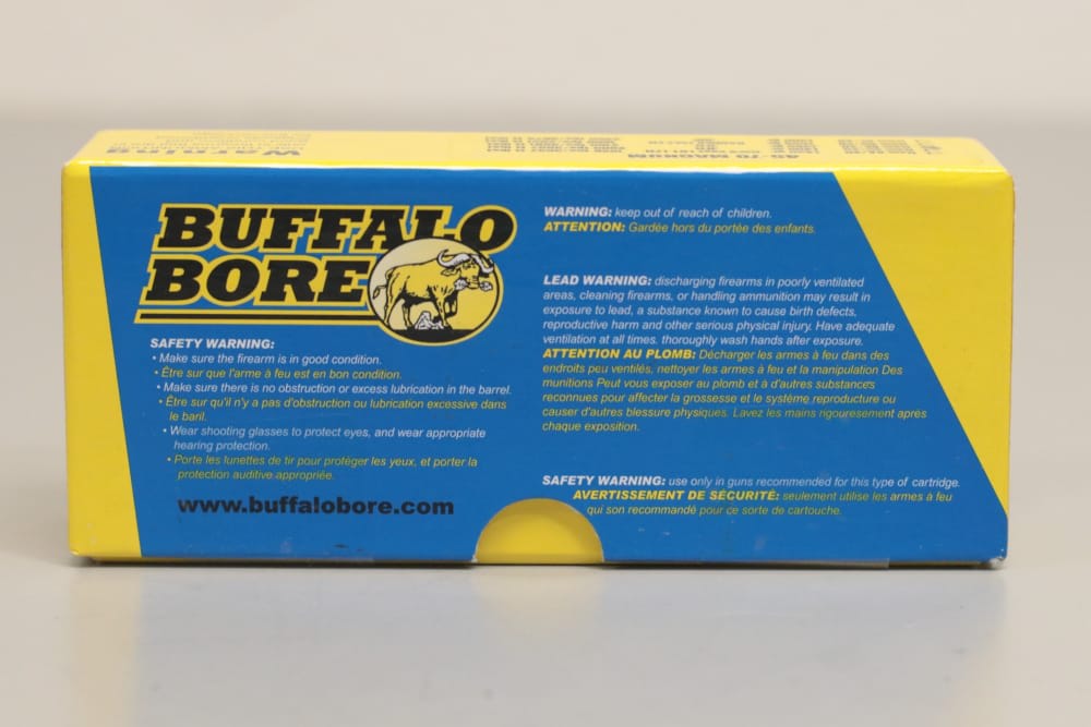 Buffalo Bore .45-70 Mag Ammo 350grn JFN (100rds) - Rifle Ammo at ...