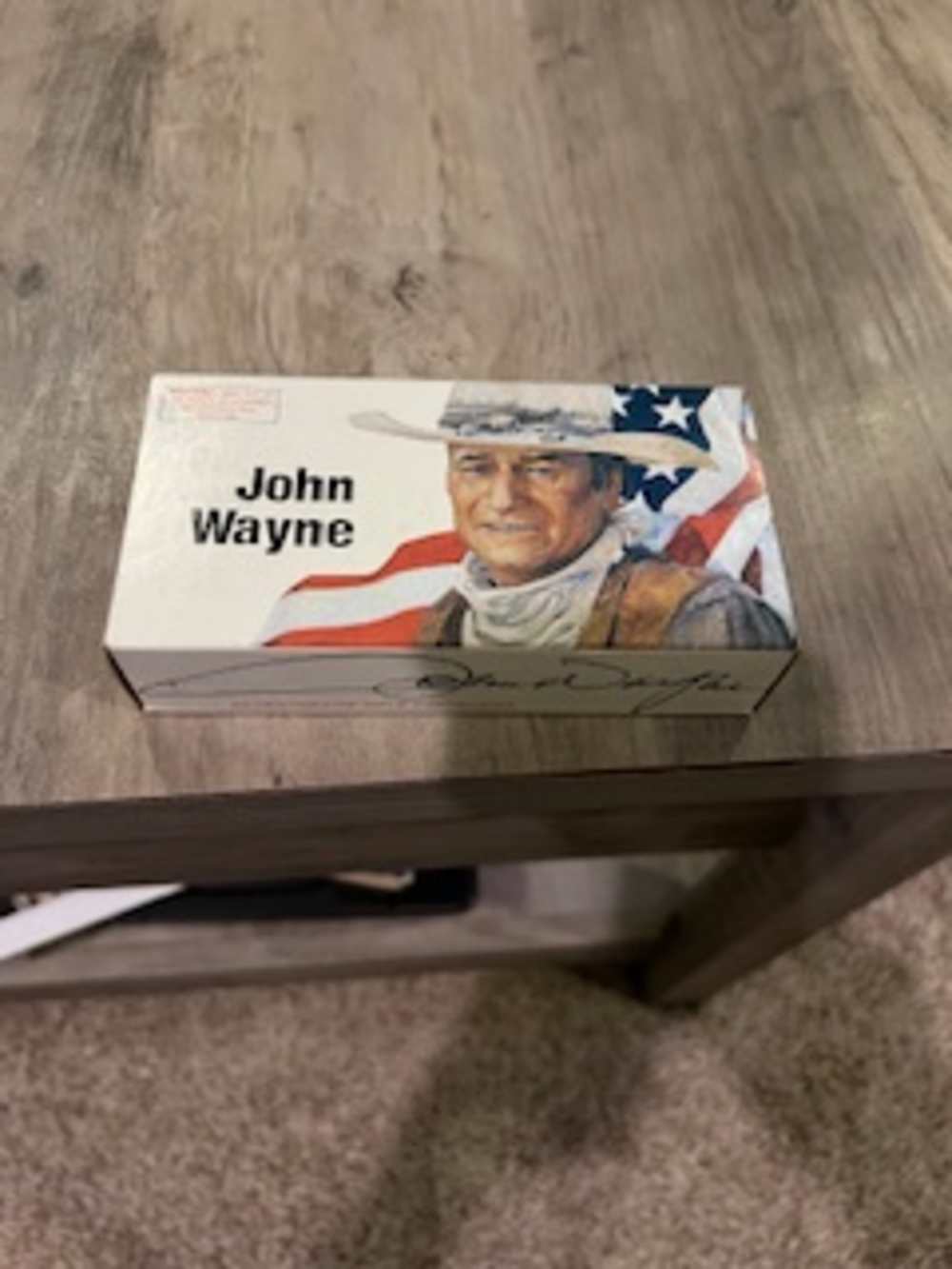 John Wayne 32/40 collectible shells 2 boxes one missing one shell ...
