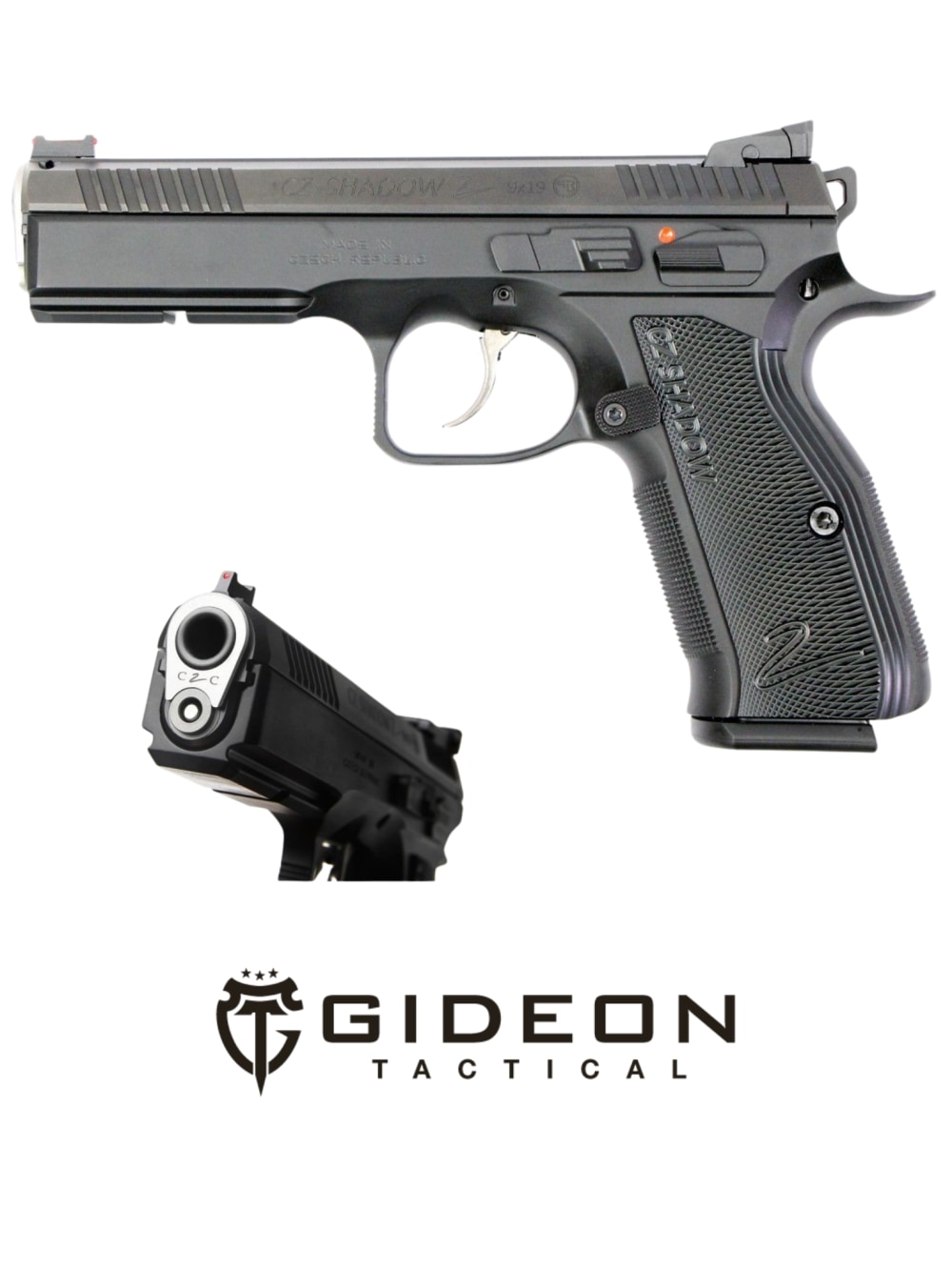 CZ Accushadow 2 (CZ Custom Shop) - 9mm - 4.89" - 17+1 (91763) - Semi ...