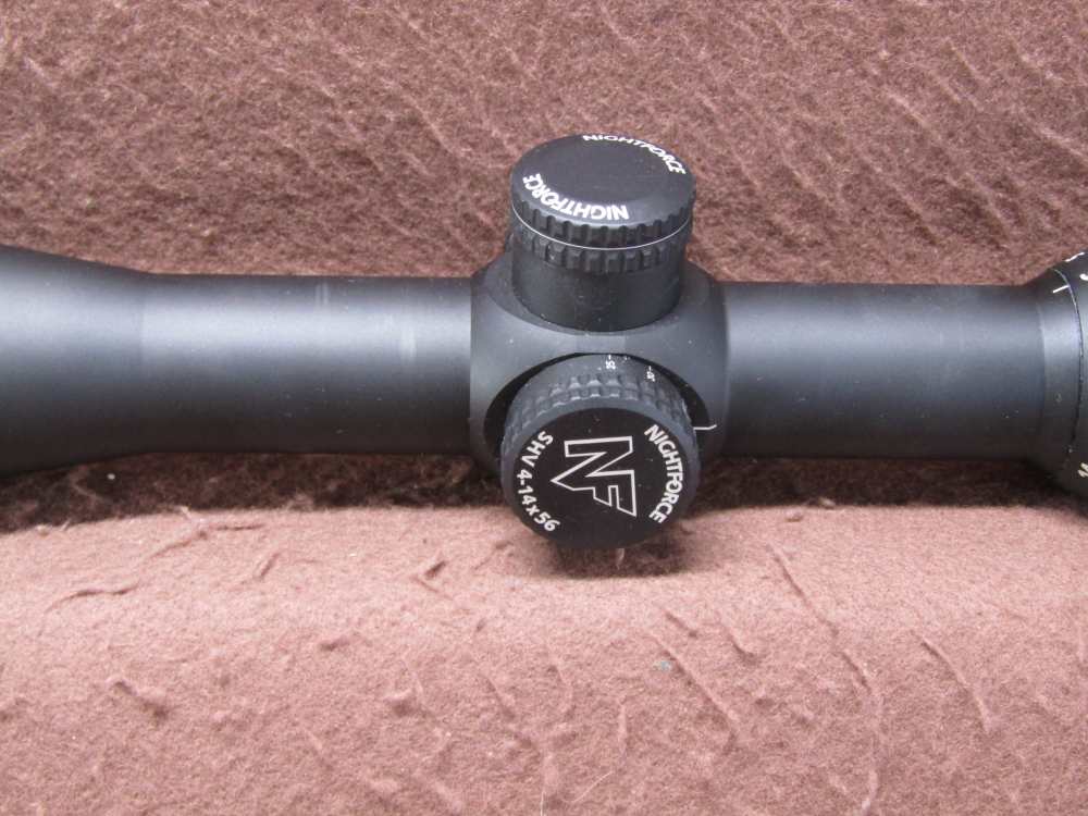 Nightforce SHV 4-14x56 mm Side AO IHR Reticle 30 mm 14 5/8" VERY NICE ...