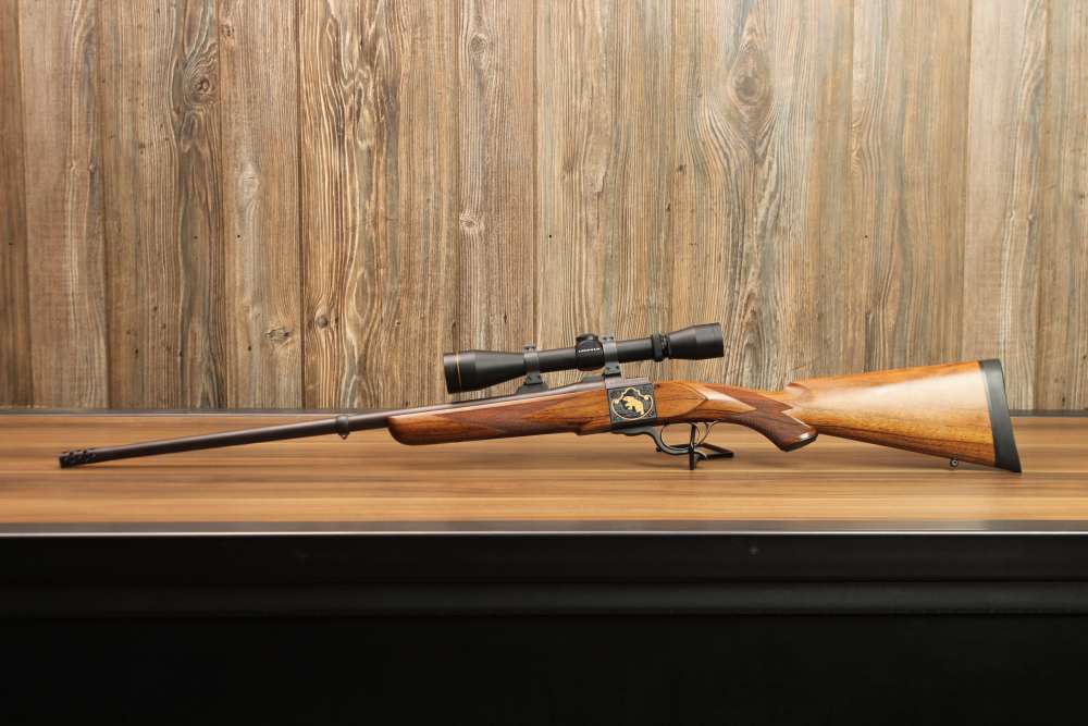 Dakota Arms Model 10 .330 Dakota 23" Barrel Rifle Engraved - Single ...